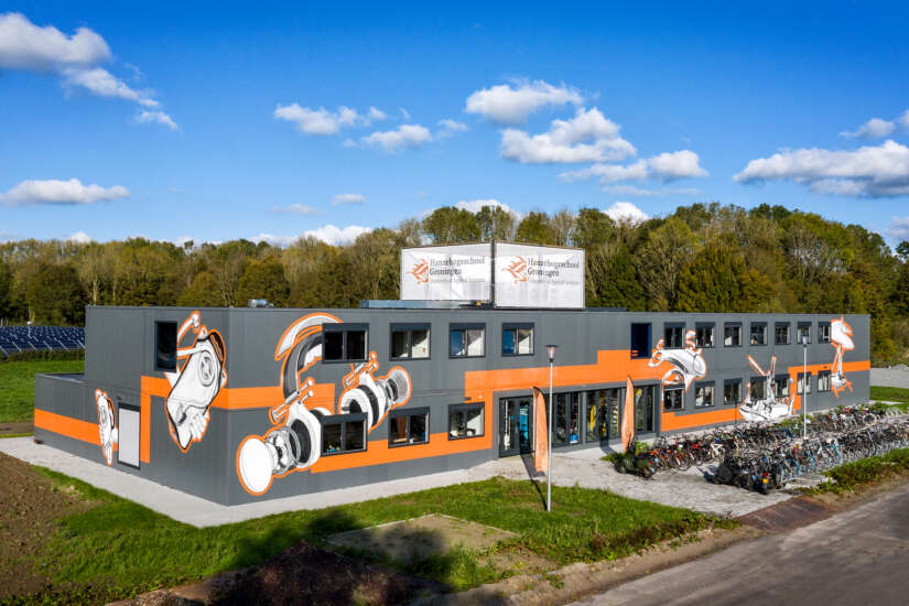 Tijdelijk schoolgebouw Hanze Hogeschool - Onderwijs - Jan Snel
